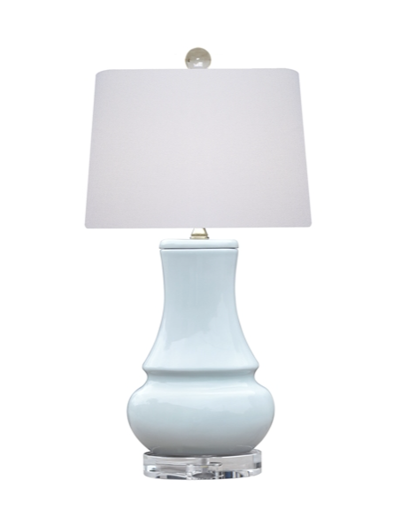 HARPER TABLE LAMP - CLOUD BLUE – The Happy Lamp Company